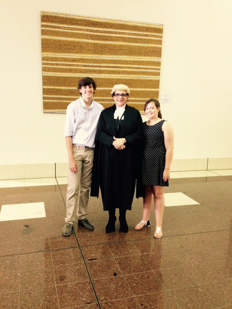 Felicity is admitted to the Supreme Court of the Northern Territory in ...
