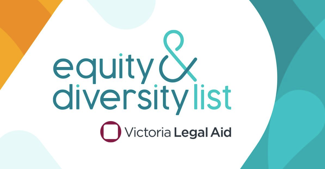 Felicity listed by Victoria Legal Aid for Equity and Diversity | Dr ...
